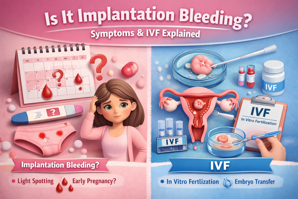 Is It Implantation Bleeding? Know Symptoms + IVF Full Form